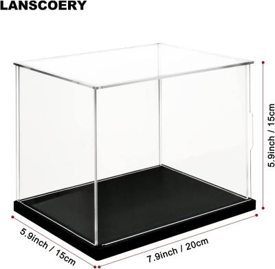 China Vitrina acrílica do espaço livre de Collectibles com luz e fita à venda