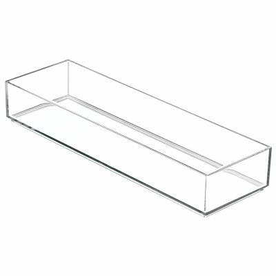 China Vrije Acryl de Ladeorganisator Tray For Kitchen Utensils van BPA Te koop