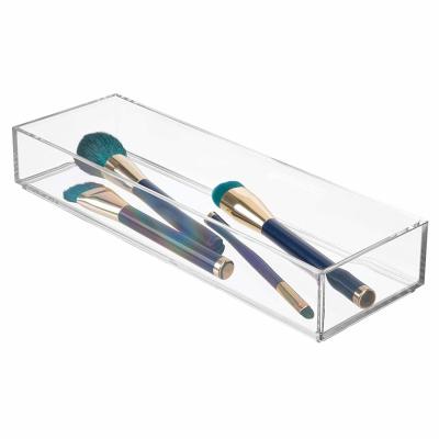 China Vrije Acryl de Ladeorganisator Tray For Kitchen Utensils van BPA Te koop