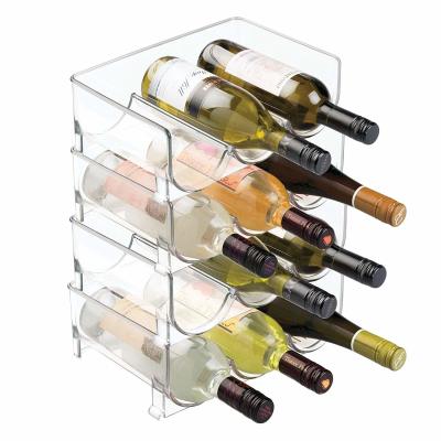 China Het hoge Weatherability Acrylrek van de Organisatorclear acrylic wine van het Vertoningskader Te koop