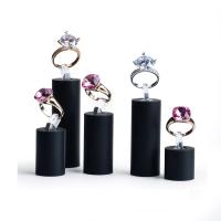 China Column Base Acrylic Ring Display Stand with Diameter 0.98inch for sale