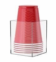 China Sculpture Storage Clear Acrylic Cube Display Box for sale