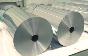 China Household aluminum foil jumbo roll for food packing for sale
