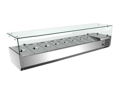 Cina Refrigeratore 55L VRX1800/380, contro frigorifero di Antivari di insalata di comando digitale Di temperatura dell'insalata in vendita