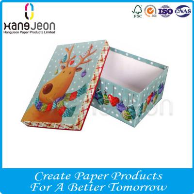 China Customized Printed Christmas Gift Package Packaging Pack Paper Box for sale