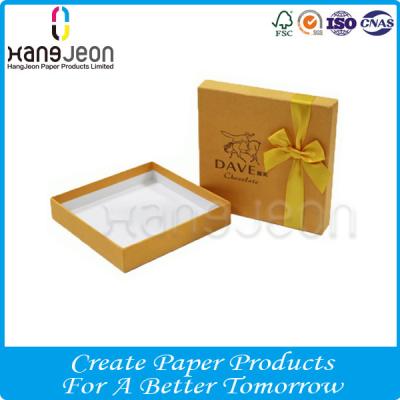 China Hot Stamping Logo Chocolate Candy Gift Package Packaging Paper Box for sale