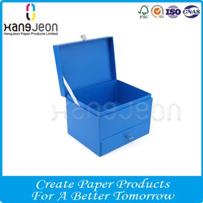 China Customized Logo Multilayer Sliding Drawer Gift Package Storage Paper Box for sale