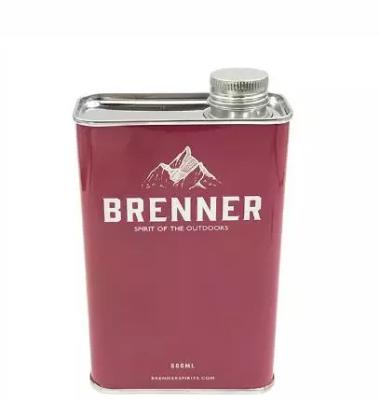 China Empty Vodka Stainless Steel Metal Beer Can For Alcohol Packing ISO9001 for sale