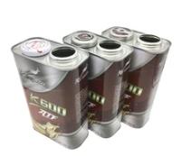 China Customizable 1L-20L Metal Tinplate Rectangular Engine Oil Can For Car Paint Storage for sale