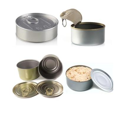 China Pet Canned Package Coated Cooking Food Tin Can With Easy Pull Lids for sale
