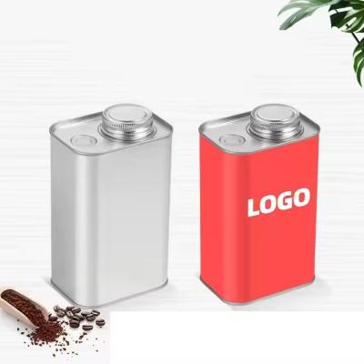 China French Market Coffee & Chicory Restaurant Blend Medium Dark Roast Ground Coffee Tin Cans 12oz Custom Design for sale