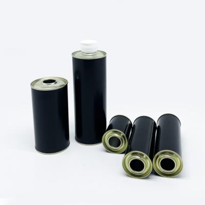 中国 500ML 750ML 丸い プラスチック蓋付き 純オリーブ油缶詰 販売のため