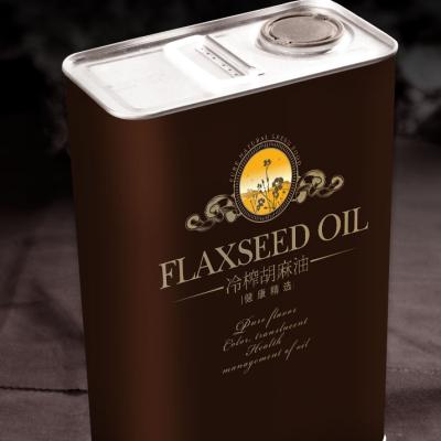 中国 食品グレード 方形 オリーブオイル 缶 500ml-3000ml OEM 販売のため