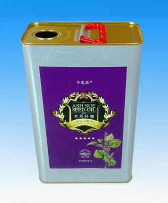 Cina olio da cucina Tin Containers di 1000ml Olive Oil Tin Cans Waterproof in vendita