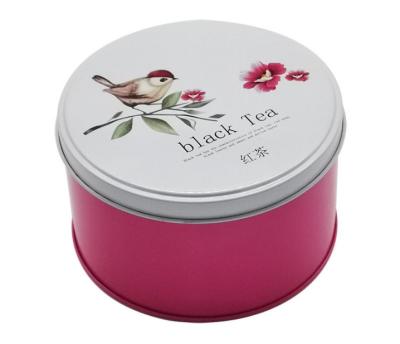 China SGS Round Tin Food Cans Coffee Aluminium Box for sale
