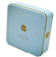 China MSDS Rectangular Tin Can Candy Packaging Metal Mint Box for sale