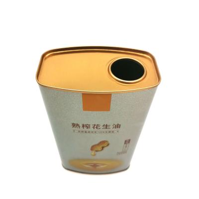 Cina l'olio vegetale dell'arachide del grado di 1.2L Olive Oil Tin Cans Food ha sigillato il logo su ordinazione della latta in vendita