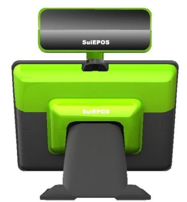 China Retails POS Cash Register With Touch Screen Yellow Green Thin for sale