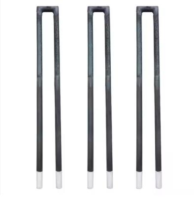 Китай У форма высокотемпературный спиральный карбид кремния электрические нагревательные элементы Сик нагреватель для печи 1400°C продается