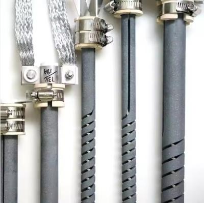 Cina 1625°C Doppia spirale SGR Tipo Sic Elemento di riscaldamento per vari forni in vendita