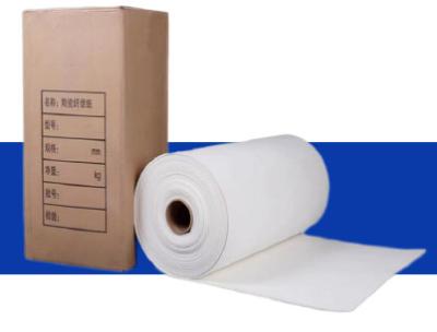 China High Flexibility Zirconium Fiber Paper Thermal Shock Resistance for sale