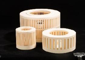 China Ternary Material Dry Line Ceramic Accessories for Crushers for sale