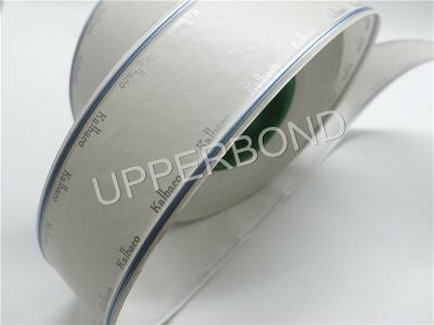 China papel que inclina nacarado del tabaco con la línea de plata de sellado caliente en venta