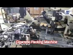 Белые машина упаковки сигареты/коробки раковины и скольжения упаковывая упаковщика выравнивают 25 сигарет в пакет