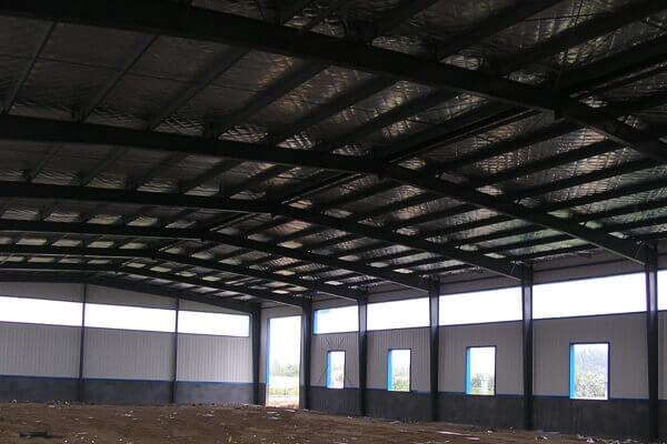 Modular steel building components