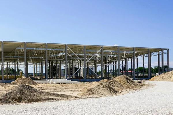 Steel structure warehouse framework