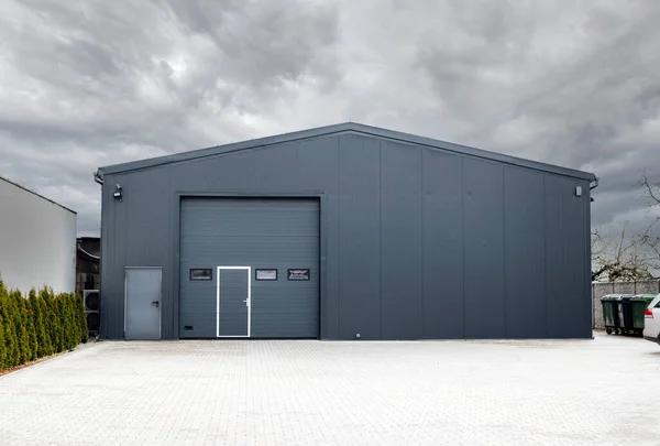 Steel structure warehouse construction detail