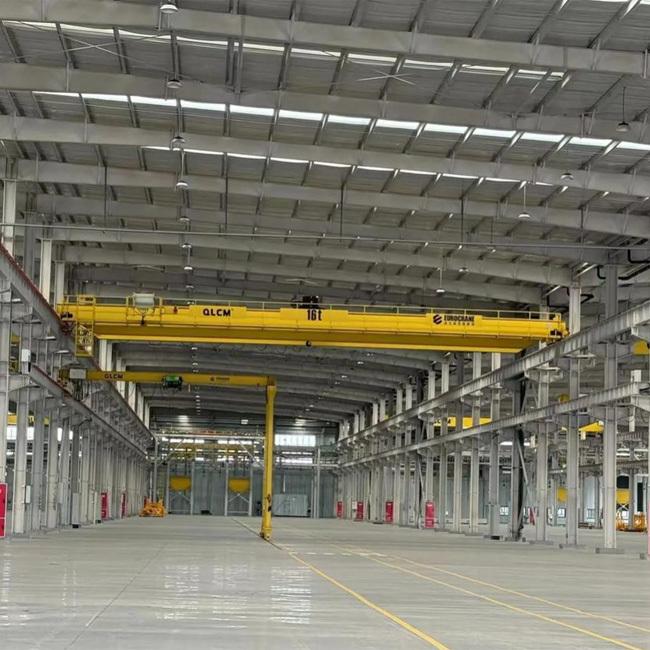 Custom steel structure workshop building with industrial design