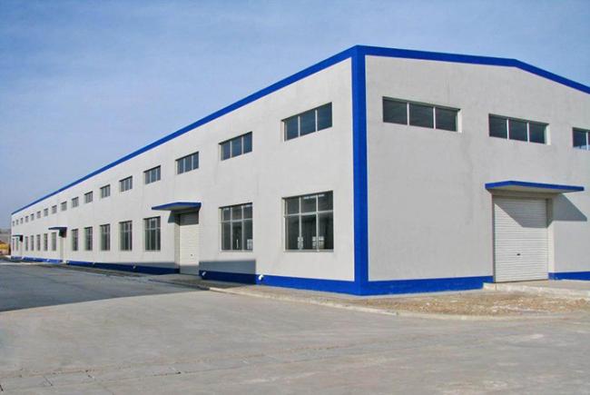 Steel structure building exterior