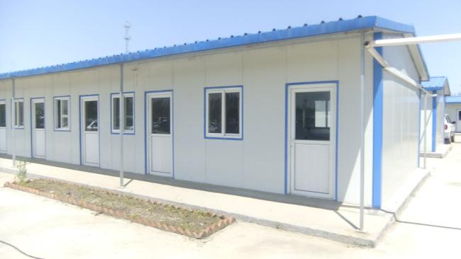 Interior of expandable container house