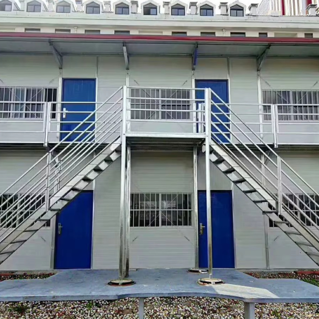 Expandable container house floor plan