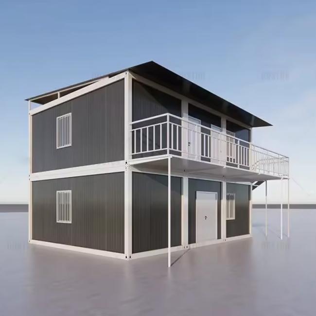 Detachable container house exterior view