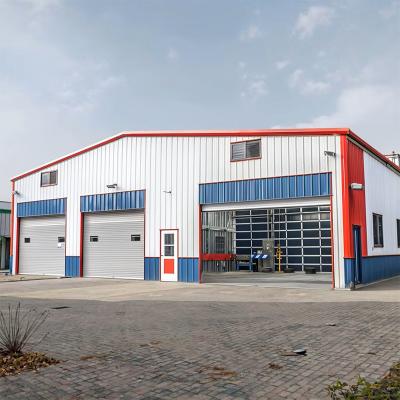 China Wind Proof Steel Structure Building Industrial Use Prefabricated Workshop Sheds Budget Friendly for sale