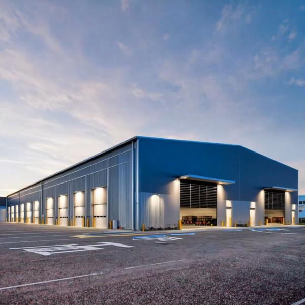 Quality Fast Build Large Space Steel Structure Building Metal Frame Warehouse Easy Assemble for sale