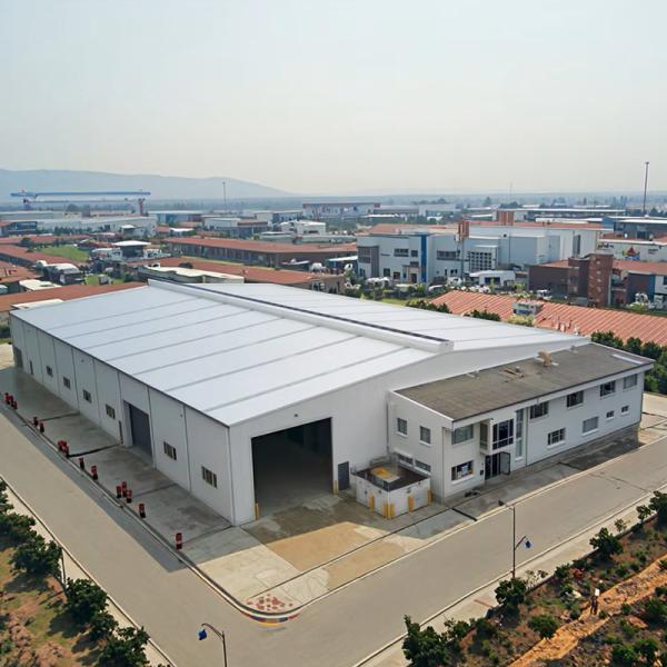 Quality Q355B Q235B Prefabricated Steel Structure Building Metal Building Workshop for sale