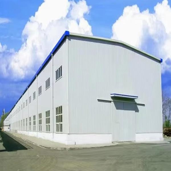 Quality OEM Design Steel Structure Warehouse Waterproof Wide Span Metal Buildings for sale
