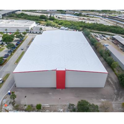 China Steel Framed Plastic Recycling Processing Workshop 30m x 60m x 8m Material Recovery Steel Frame Building for sale