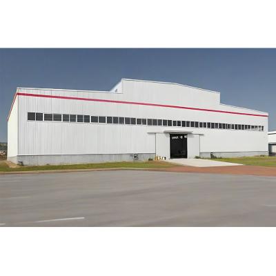 China Q355 Q235 Workshop Steel Structure Customized Design Metal Building Workshop for sale