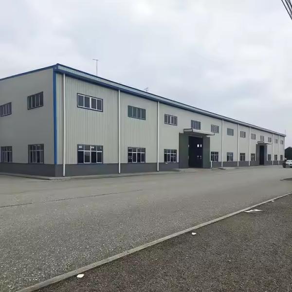 Quality Industrial Usage Prefabricated Multi Storey Building Steel Frame Warehouse ISO 9001 CE for sale