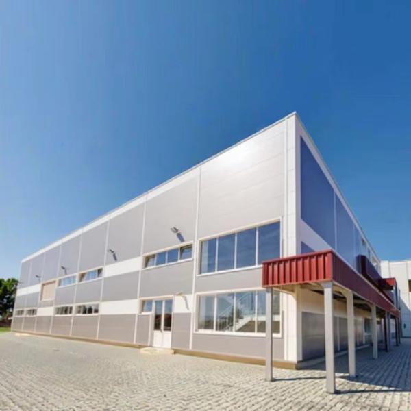 Quality Anti Seismic Steel Shed Construction Weather Resistant Steel Frame Building Workshop for sale
