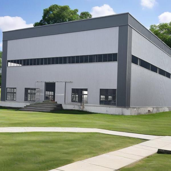 Quality Pre Manufactured Steel Shed Construction Q355 Q235 Metal Beam Prefabricated Building for sale
