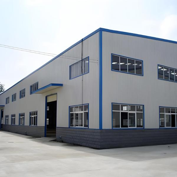 Quality Q355 Q235 H Beam Steel Structure Factory With Sandwich Panel Wall And Roof for sale