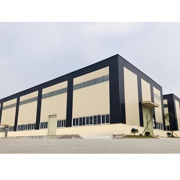 Quality Industrial Light Steel Structure Workshop , Prefabricated Metal Buildings Workshop for sale