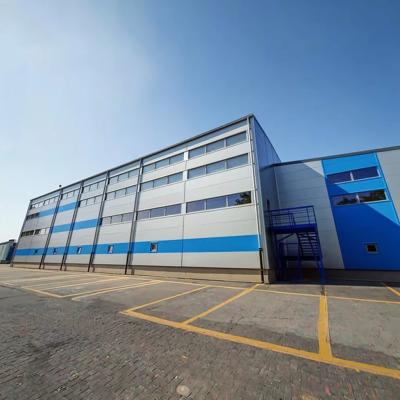 China Moderne Q355B Grade Prefab Stalen Constructie Gebouw Fabriek met Hoge Stijfheid Te koop