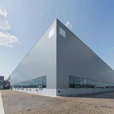 Cina Edificio prefabbricato in acciaio di dimensioni personalizzate, struttura in acciaio antisismica in vendita