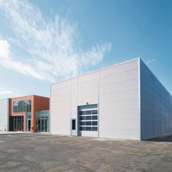 Quality Sandwich Panel Wall Prefab Steel Warehouse Long Span Grid Structure Quick Assembled for sale